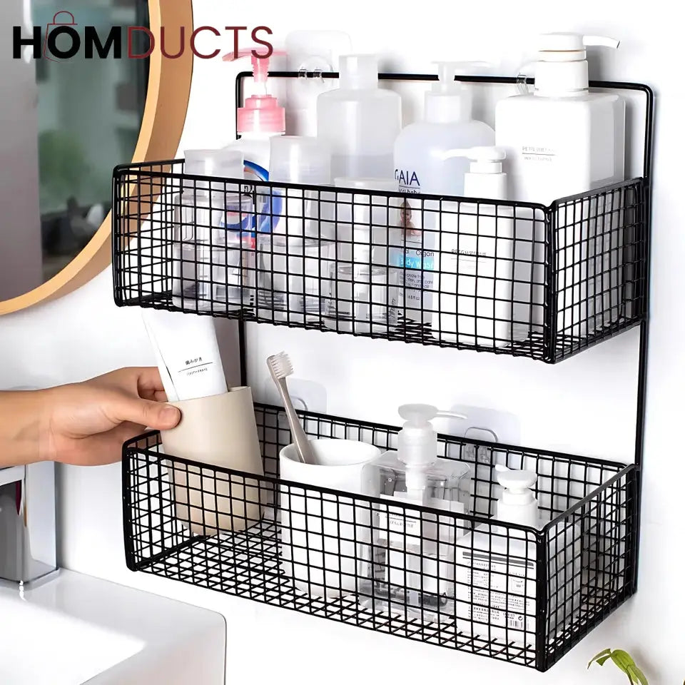 2 Layer Metal Storage Rack ( Premium Quality) – Homducts