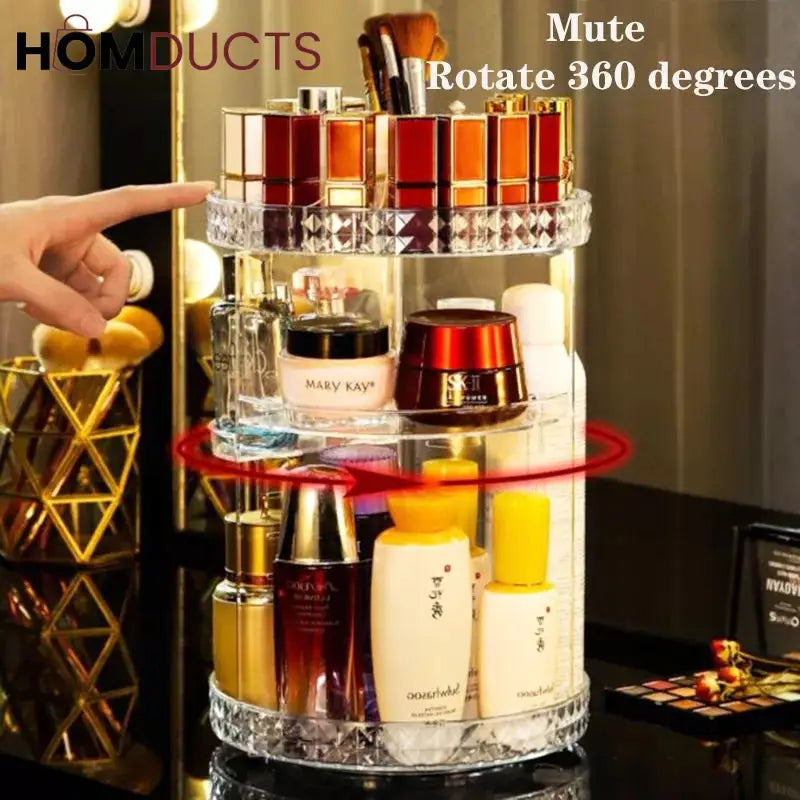 360 Rotating Cosmetic Organizer – Homducts