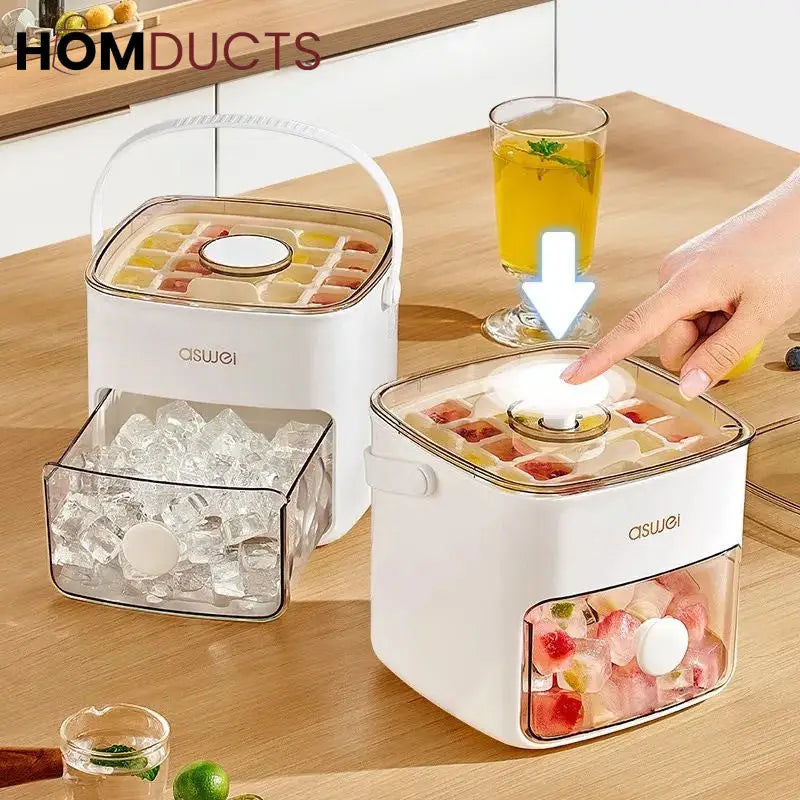 48 Grid Portable Ice Tray Mold – Homducts