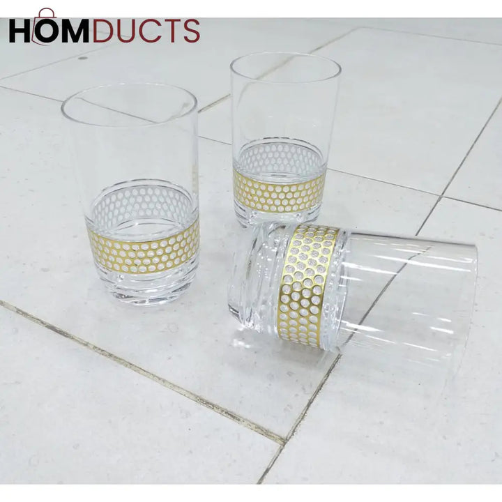 Acrylic Loop Style Glass Set Homducts Pakistan