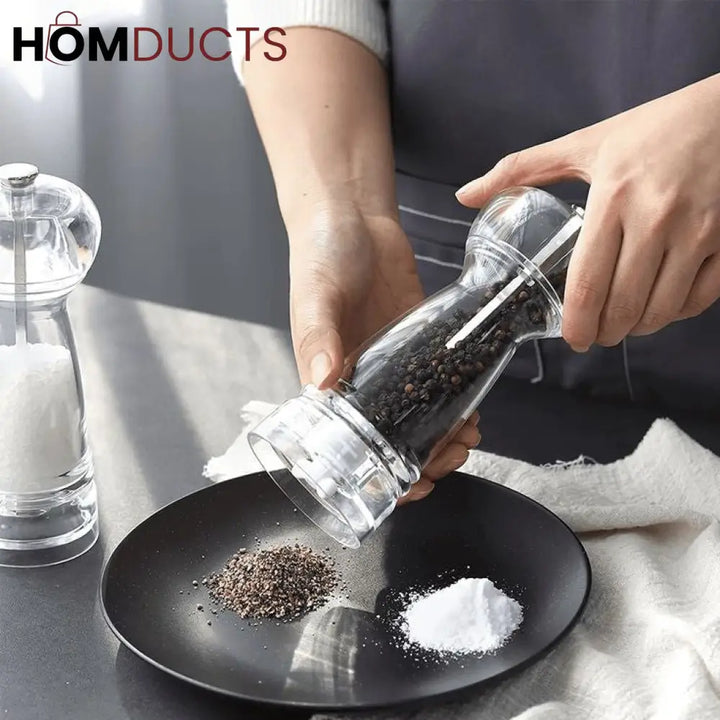 Acrylic Manual Pepper Grinder – Homducts