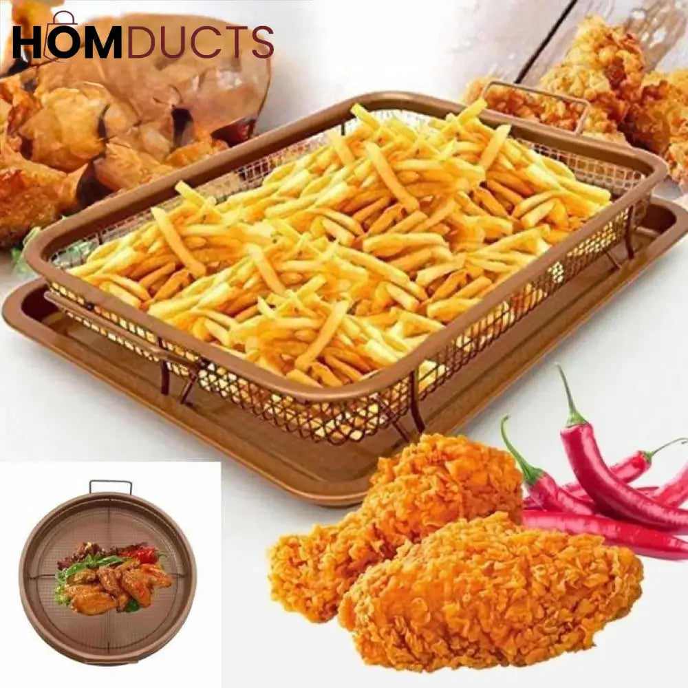 Copper Crisper Tray - Achieve Perfectly Crisped Food in Your Oven ...