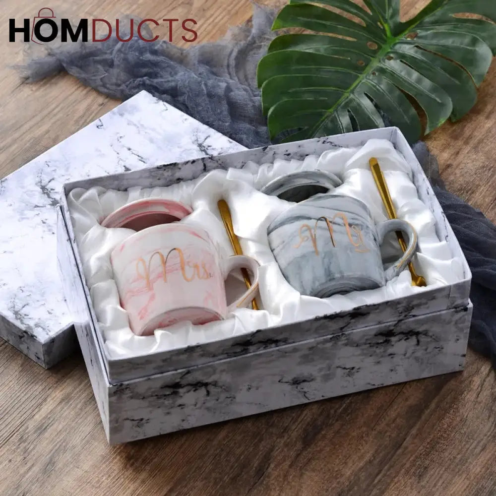Couple Mug Set Gift Box – Homducts