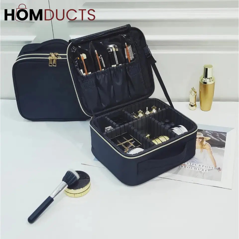 Double Layer Makeup Partition Box – Homducts