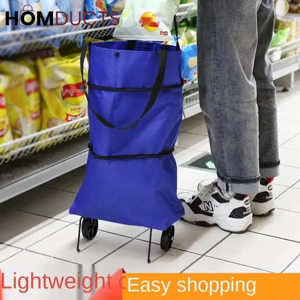 Foldable Trolly bag with wheels – Homducts