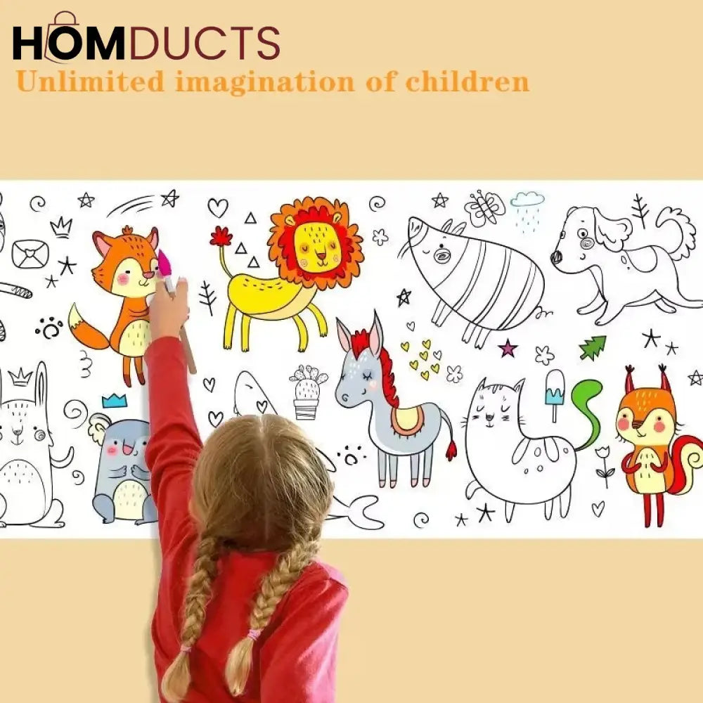 Kids Drawing Roll – Homducts