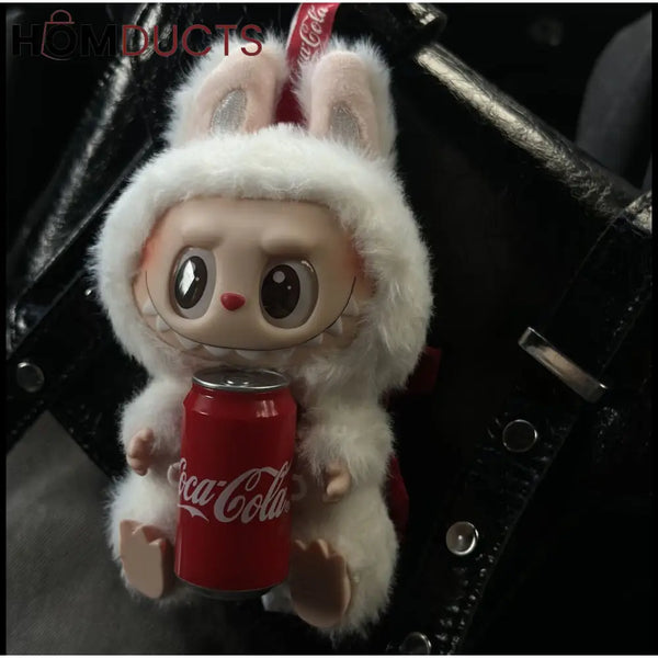 Labubu Coca-Cola Edition Plush Collectible Set – Bottle & Can Version ...