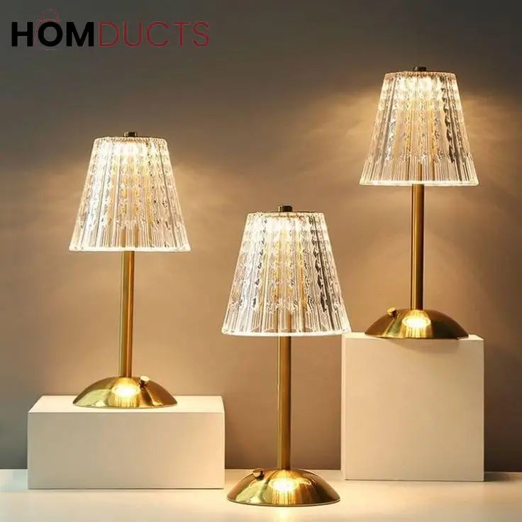 Led Crystal Table Lamp – Homducts