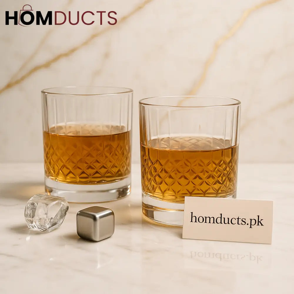 Luxury Crystal Glass Set – 6 Pcs, 315ml – Homducts