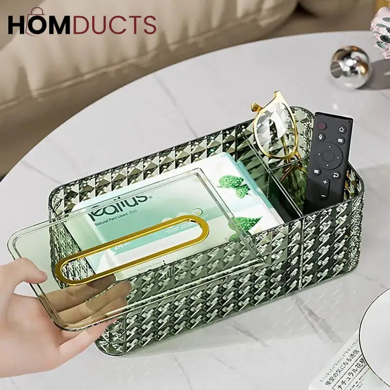Luxury Diamond Pattern Tissue Box – Homducts