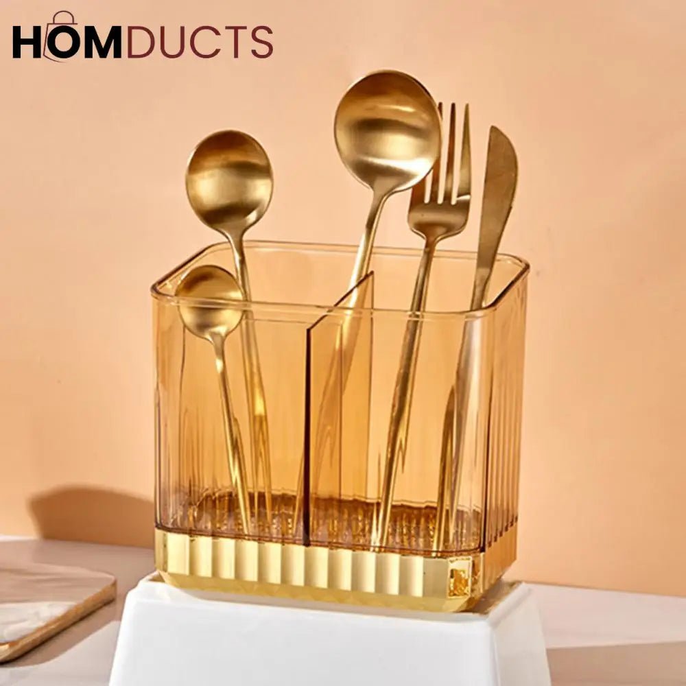 Luxury Transparent Cutlery Organizer – Homducts