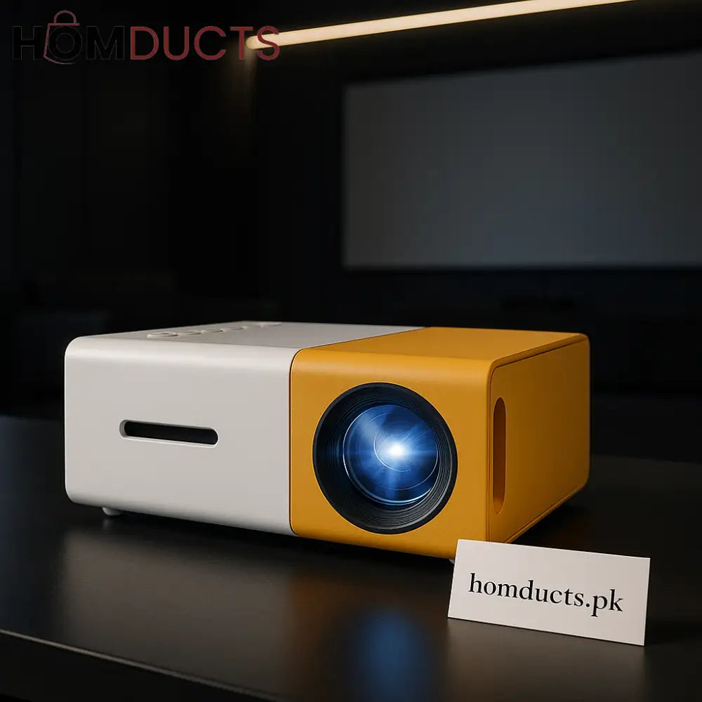 Mini HD Home Theater Projector – Portable LED Cinema with Remote Contr ...