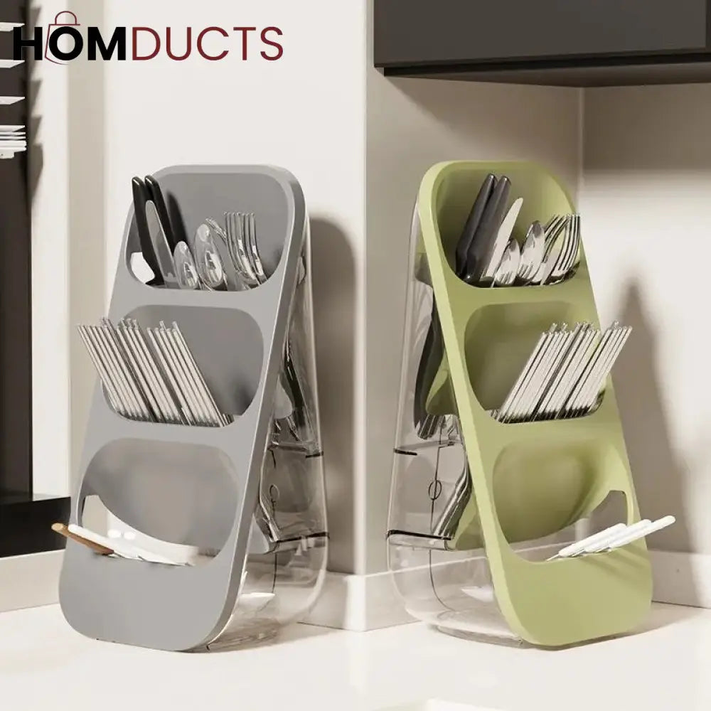 Multilayer Kitchen Cutlery Organizer – Homducts