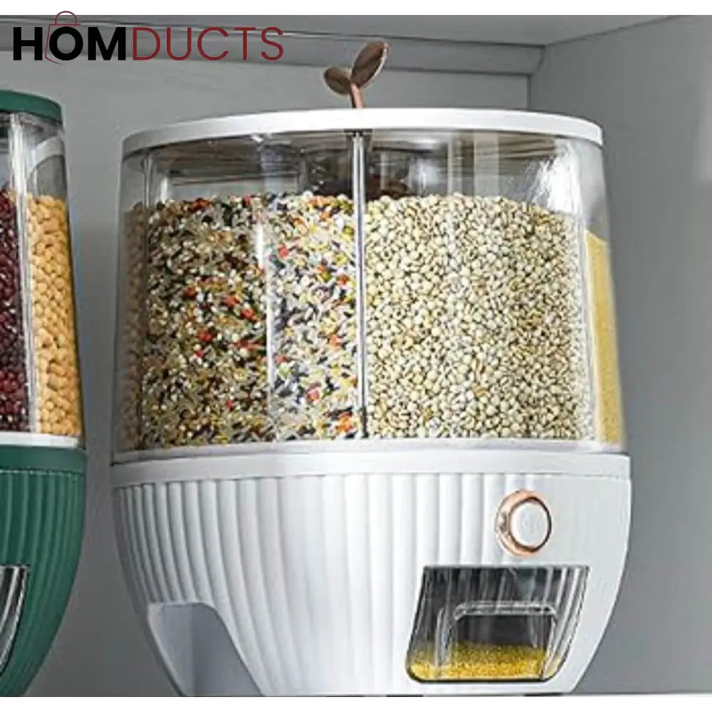 New Rotating 10kg Cereal Dispenser – Homducts