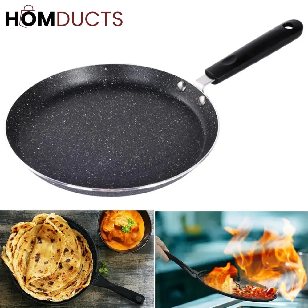 Nonstick Marble Coating Crepe Pan – Homducts