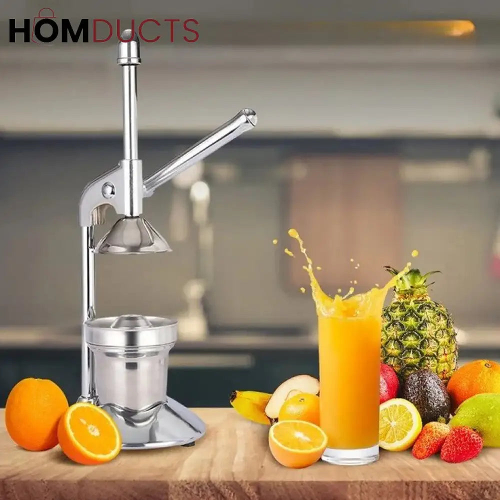 Premium Quality Manual Stainless Steel Citrus Juicer – Homducts