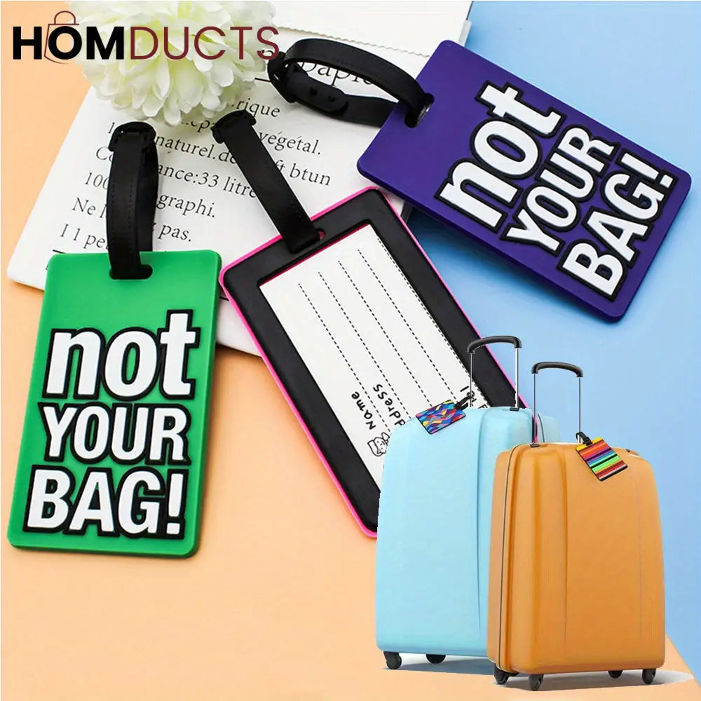 Pvc Lost luggage Tag Boarding Strap Hanging Tag Card – Homducts