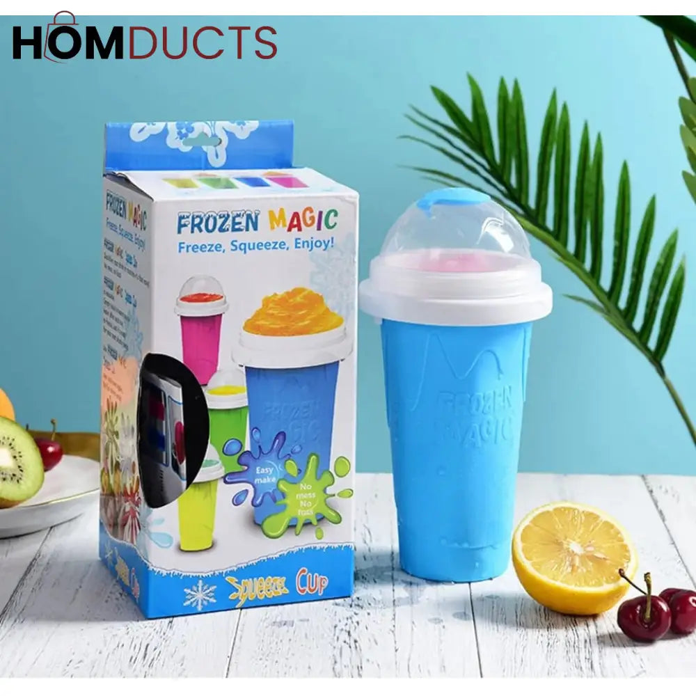 Quick Frozen Smoothie And Slush Maker Cup – Homducts