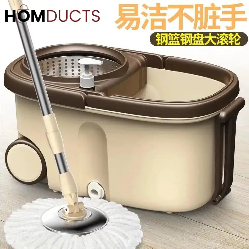 Spin Mop Bucket With Wheel – Homducts