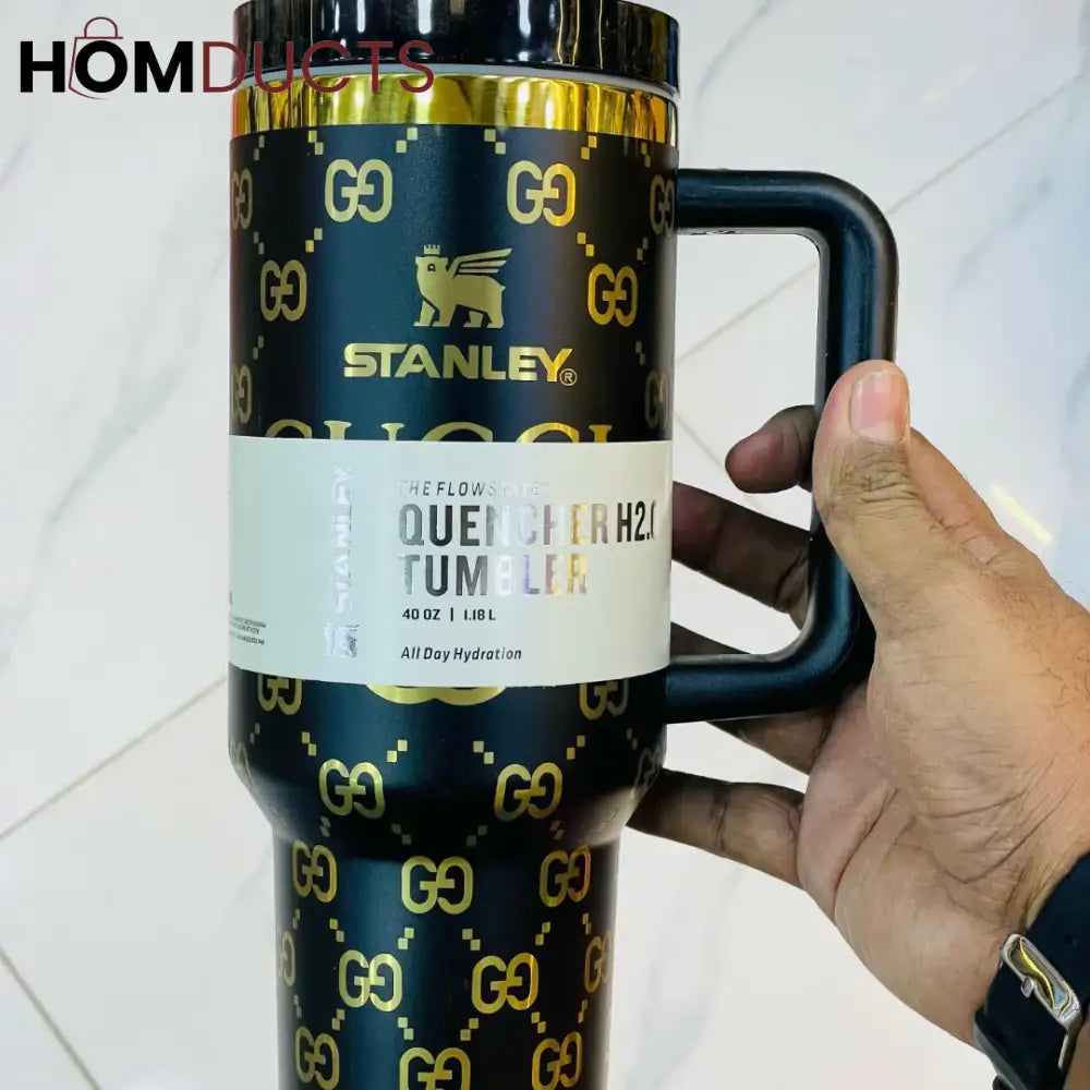 Stanley x Gucci Quencher H2.O FlowState Tumbler | 40 OZ - Limited Edit ...