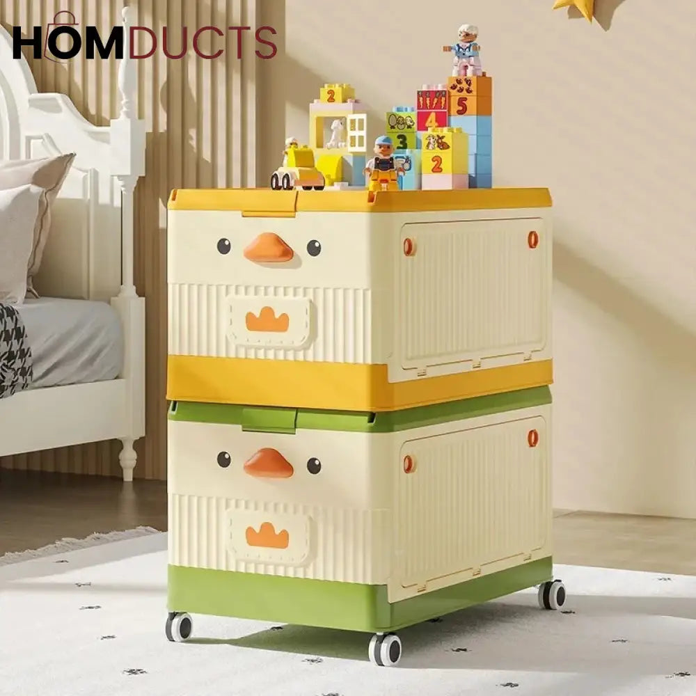 Toy Storage Box With Wheel – Homducts