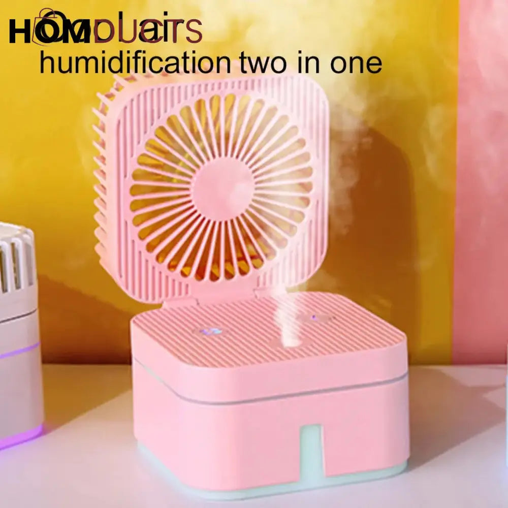 Wireless Mist Fan With Night Bulb – Homducts